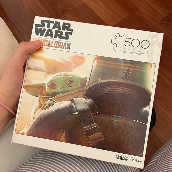 Disney | Other | Star Wars The Mandalorian Baby Yoda Puzzle | Poshmark